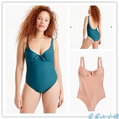 美国性感蝴蝶结连体泳衣