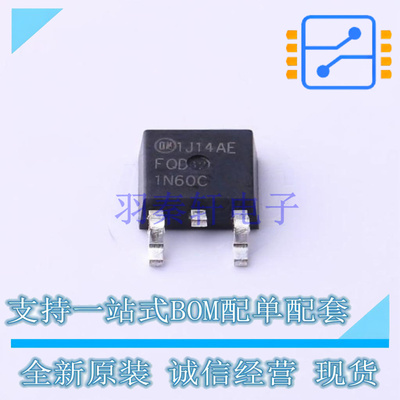 场效应管(MOSFET) FQD1N60CTM TO-252-3 ON 全新原装正品