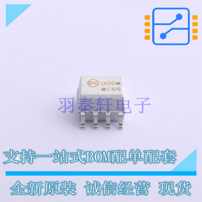 光耦-光电晶体管输出 MOCD208R2M SOIC-8 ON 全新原装正品
