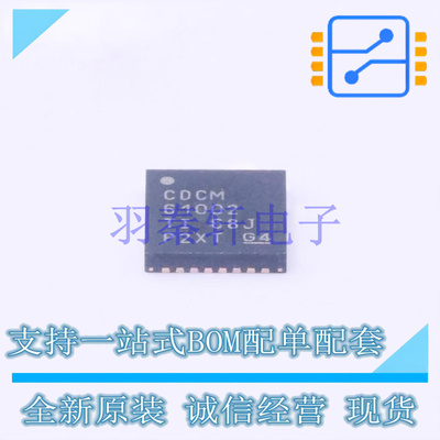 时钟发生器/频率合成器/PLL CDCM61002RHBT QFN-32-(5x5) TI 全新