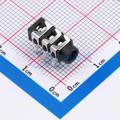 PJ-313B-6P 音频连接器3.5mm耳机座插件 500mA30V可开票