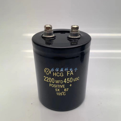 进口日立 450v2200uf 螺丝脚电解电容 400v2200uf  体积 65*80/95