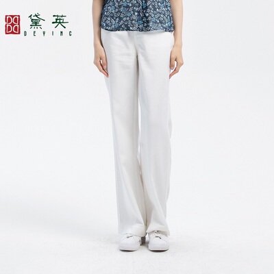 黛英夏季新品简约民族风款裤子 KAP2423