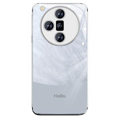 简约雅川青适用oppofindx7手机壳男Findx6电镀银玻璃Findx5pro新款x7ultra创意全包防摔至尊套Findx7pro高级