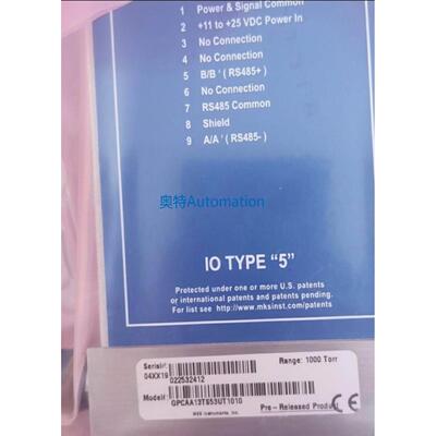 MKS PC计流量计GPCAA13TS53UT1010议价议价$