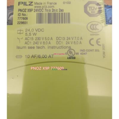 配件德国进口PILZ PNOZ X9P 777609现货继电器议价