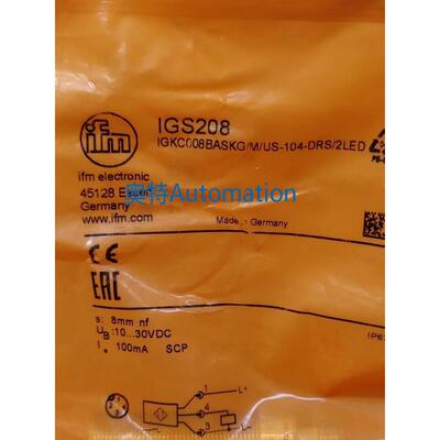 IFM IGS208 IGS210 IGS212 IGS213 全新原装易福门 现货议价$