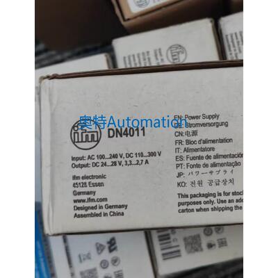IFM DN4011 DN4012 DN4013 DN4032 DN4034 全新原装易福门议价$