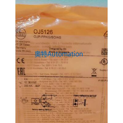 IFM OJ5126 OJ5131 OJ5136 OJ5133 全新原装易福门 现货议价$