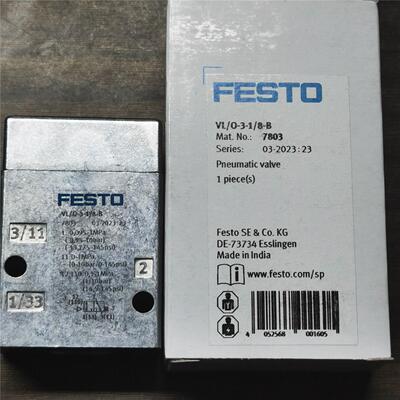 FESTO VL/O-3-1/8-B 7803 9984 9983 10049 费斯托气控阀议价$