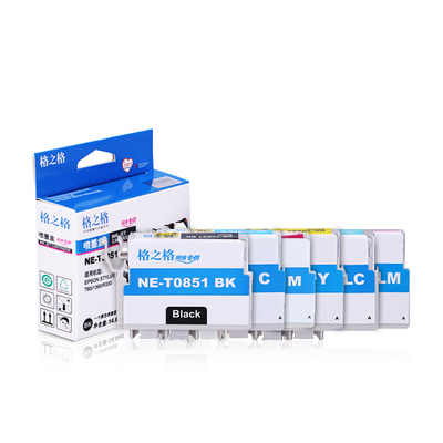格之格t0851墨盒适用彩色喷墨t60