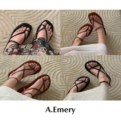 CETTCE 现货 A.Emery 交叉细带夹趾拖鞋 Turner/Edna合集