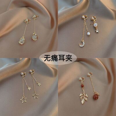 耳夹超仙耳环女无耳洞耳夹ins