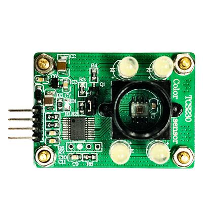颜色传感器 TCS230 TCS3200 颜色识别感应模块 RGB三色 串口输出
