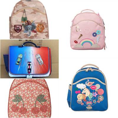 jeune premier JP小号书包老单扣书包双肩儿童2-6岁