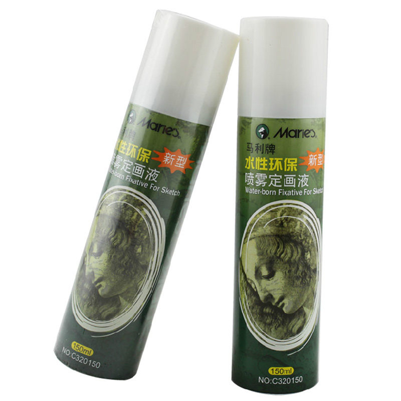 马利水性环保喷雾定画液素描马利素描定画液水粉定画液45ml