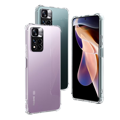 红米note12pro透明气囊手机壳