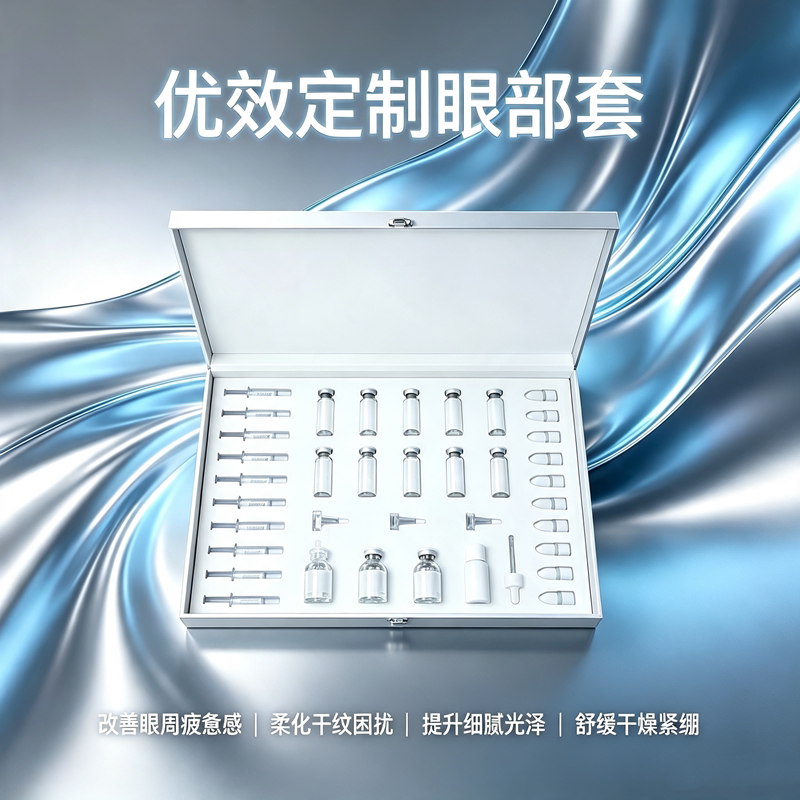 眼部护理套装补水舒缓修护淡化细纹滋润提升细腻光泽眼周舒缓干涩
