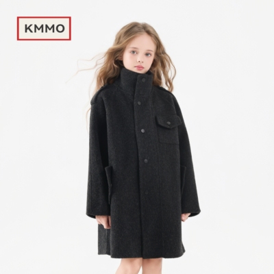 女童羊绒大衣冬季儿童中长款