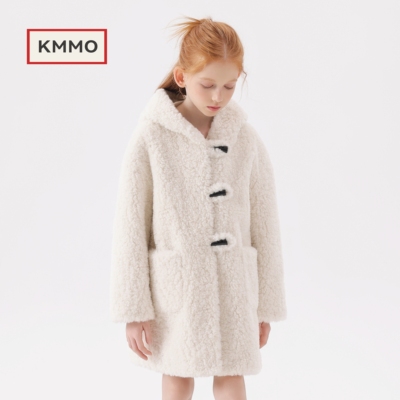女童皮草外套2025冬季新款
