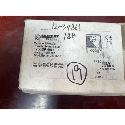 SEIFERT温控器SF-4991全新原装议价