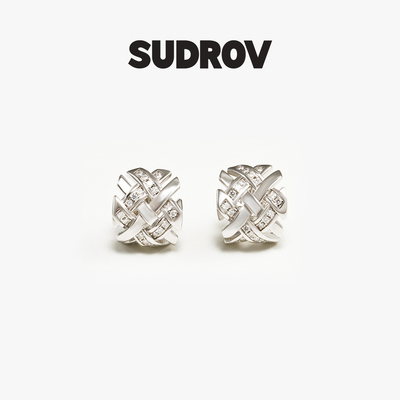 SUDROV/素觉素觉Endless Thread™无尽之线系列编织耳钉