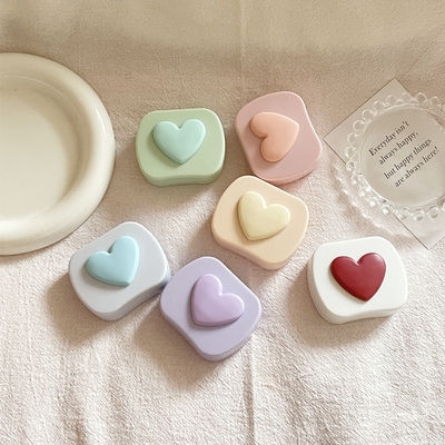 隐形眼镜盒子ins简约小巧伴侣盒