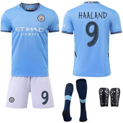 2425曼城主场欧冠版球衣套装定制