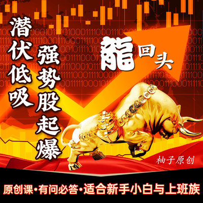 炒股尾盘低吸尾盘战法龙回头炒股养家游资心得股票课程原创视频课