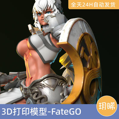3D打印模型STL格式文件实物手办二次元游戏Fate/GrandOrder凯妮斯