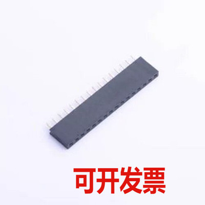 PM254-1-16-Z-8.5 排母 1x16P 间距:2.54mm 直插 插件,P=2.54mm