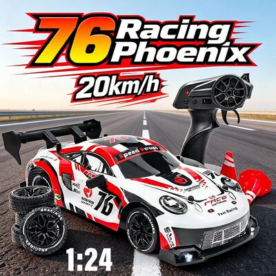 1:24 Scale High-Speed RC Drift Car Remote Control Anti-Colli