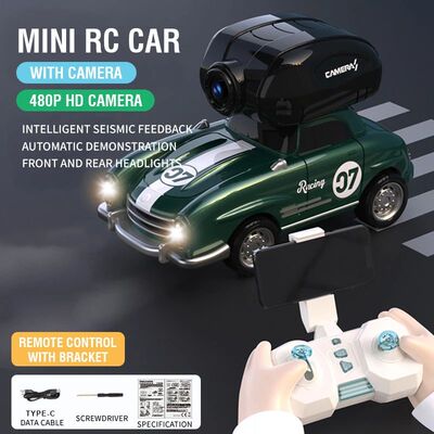 1/46 Mini RC Car 2.4G RC Drift Cars with Detachable WIFI HD