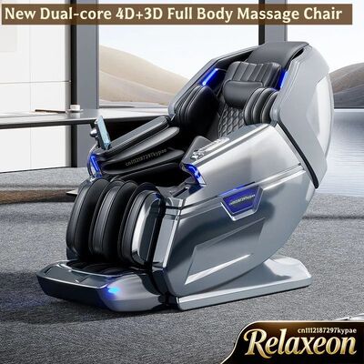 Dual-core 4D+3D Full Body Massage Chair Zero Gravity SL Trac