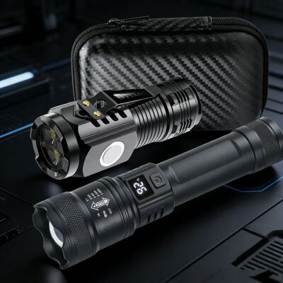 Flashlight Charging Portable Long Range Strong Light Ultra B