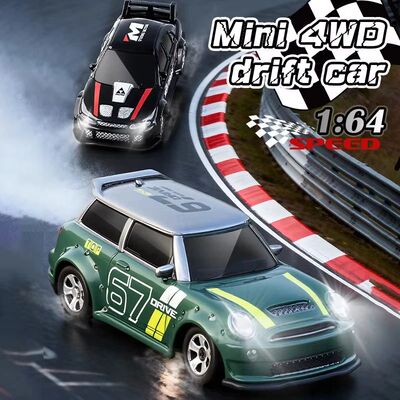 KF33 1/64 Mini 2.4G High Speed Drift RC Car 4WD Remote Contr