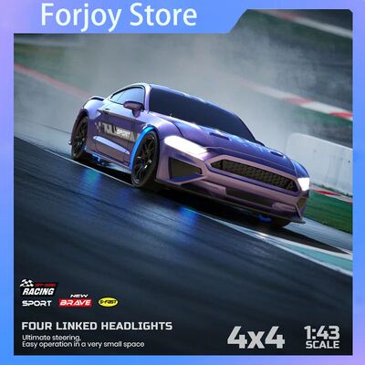 1/43 Scale Drift Car 15km/h 4x4 Remote Control Racing High S