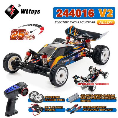 WLtoys 244016 V2 2.4G High Speed Racing Car 2WD 25KM/H 1:24