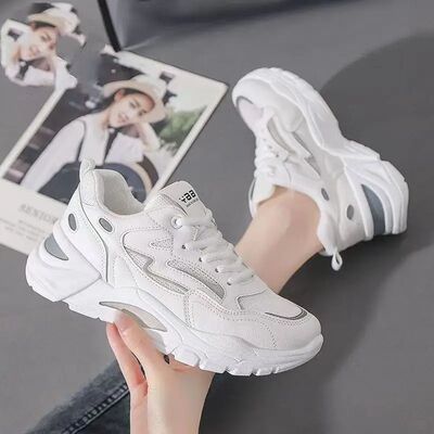 Height Increasing Chunky Sneakers Women New Fashion Lightwei