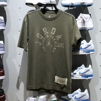 Nike耐克男子2025夏季Jordan下站东单运动休闲短袖T恤 HV1257-222