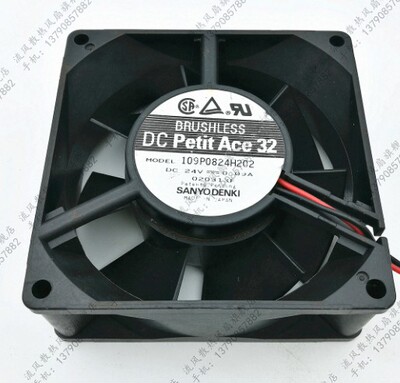 全新原装109P0824H202 8032 AC 24V 0.09A 三洋风扇