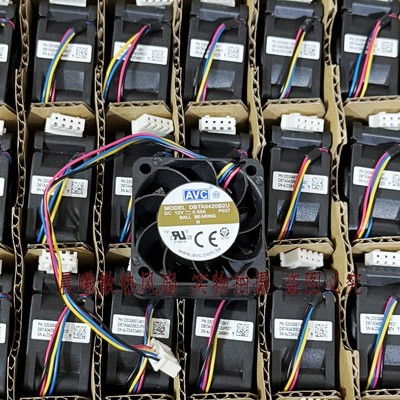 全新AVC DBTA0420B2U 4020 12V 0.50A 4线PWM高速散热设备风扇