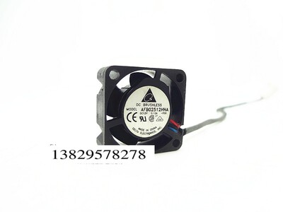 台达 2.5cm 2510 12V 0.12A AFB02512HHA 3线测速大风量散热风扇