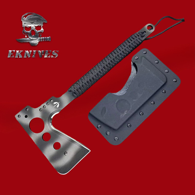 FYZ限量版Omahawk战术斧破拆斧CPM154钢虎纹涂层野营工具斧锋利