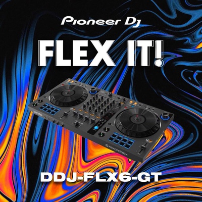 Pioneerdj先锋DDJ-FLX6-GT控制器DJ打碟机正品国行的全国联保一年