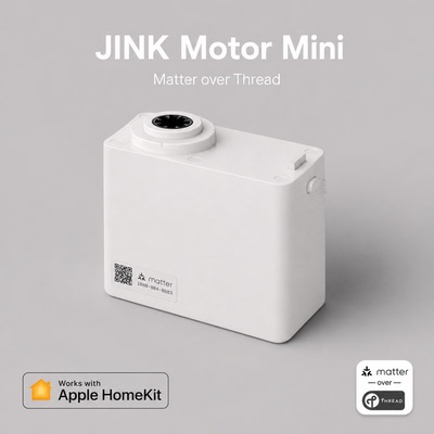 Matter智能窗帘电机JINK苹果直连