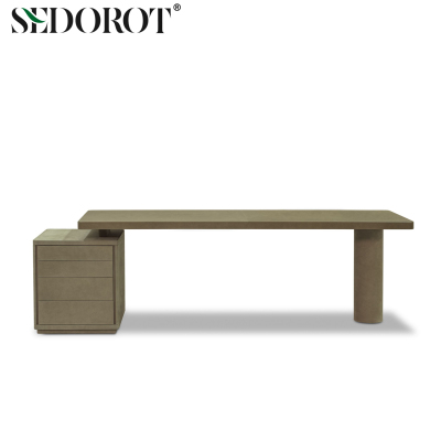 SEDOROT北欧轻薄皮革办公桌