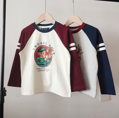 秋季小熊男童长袖T恤TTLA233801K