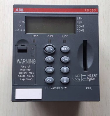 全新原装ABB CPU模块 PM583-ETH A5 1SAP140300R0271拍前请询价