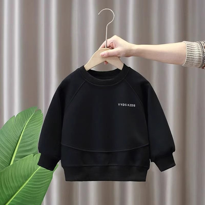 中小童男宝宝卫衣服童装男童卫衣